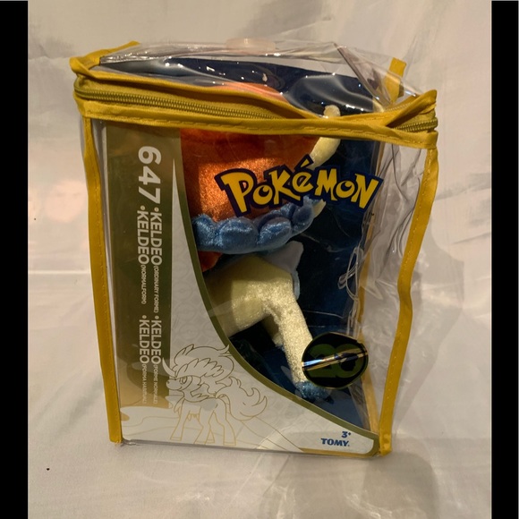 Pokemon | Toys | Rare Brand New Keldeo 8 647 Pokemon Official Tomy ...